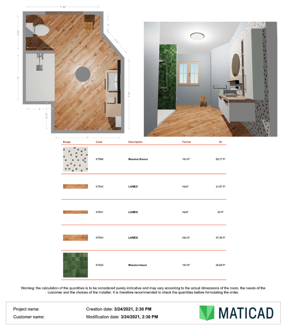 How to Create Custom Design Projects with the Online Tile Layout ...