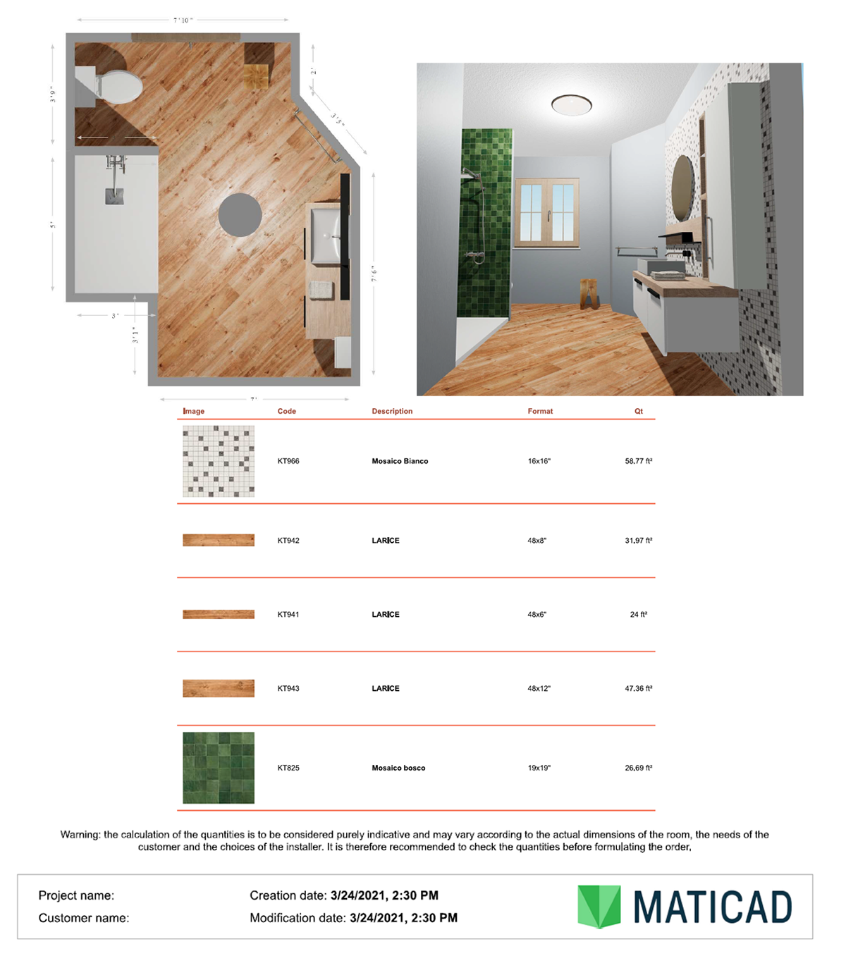 How to Create Custom Design Projects with the Online Tile Layout ...